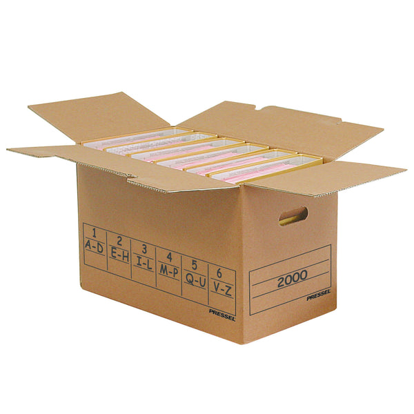 PRS folder transport & archive box for 6 folders, 10 pieces – PRS-Box